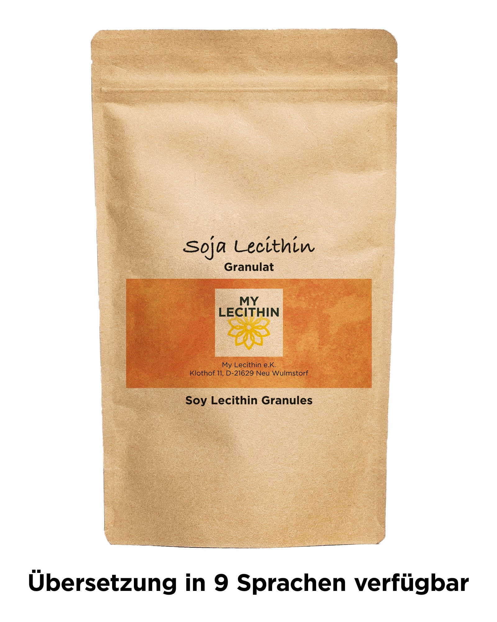 Soy lecithin granules | Pure lecithin without genetic engineering ...